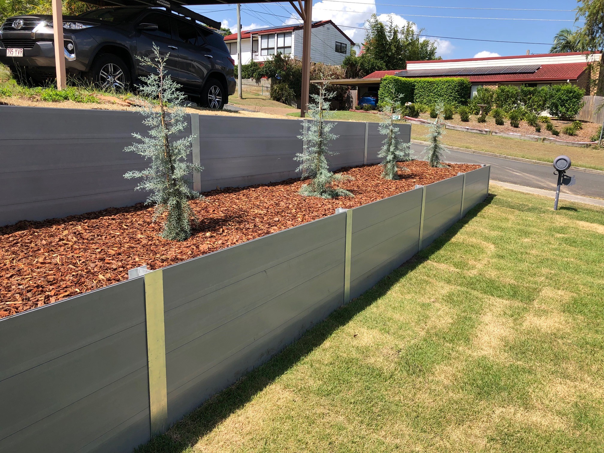 Concrete Sleeper Walls Brisbane | Sire Retaining Walls